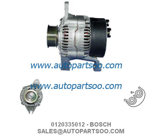 0120489328 0120489329 - BOSCH Alternator 12V 70A Alternador